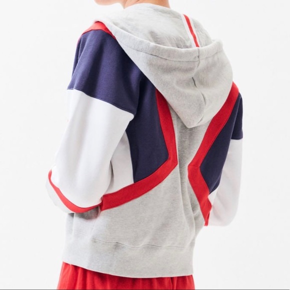 Champion | Tops | Champion Women Reverse Weave Colorblock Zip Hoodie ...